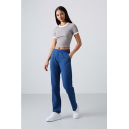 Damen gerade Fu&szlig; Fleece-Trainingshose