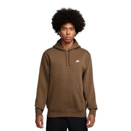 Nike - "Club" Hoodie zum &Uuml;berziehen f&uuml;r Herren, Fleece (Mosswood Braun)
