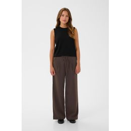 Kaffe Casual Hose KAlauren Casual Hose Regular fit brown