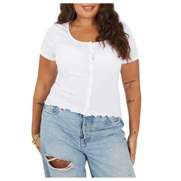 Brave Soul - T-Shirt f&uuml;r Damen, Plus (Wei&szlig;)