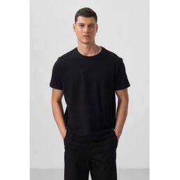 Herren T-Shirt in Regular Fit mit Rundhalsausschnitt