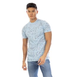 Peter Werth - T-Shirt f&uuml;r Herren, Rundhalsausschnitt (Blau)