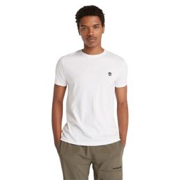 Timberland - "River" T-Shirt f&uuml;r Herren, Rundhalsausschnitt (Wei&szlig;)