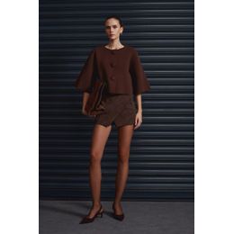 Crop-Jacquard-Button-Cardigan