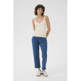 PART TWO Jerseytop NeliePW Slim fit white