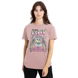 Star Wars - "Hippie" T-Shirt f&uuml;r Damen (Pink)
