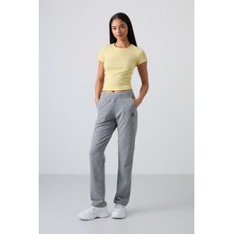 Hochtaillierte gerade Sweatpants