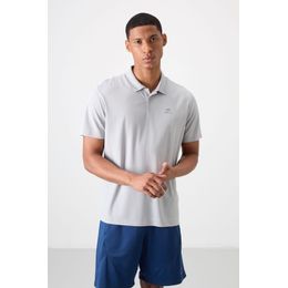 Herren Poloshirt mit Logostickerei