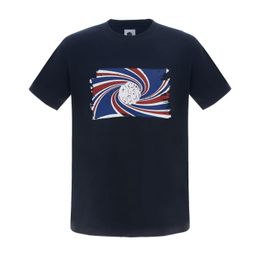 Pretty Green - T-Shirt f&uuml;r Herren, Logo (Marine)