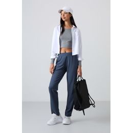 Damen Fleece Sweatpants mit geradem Bein