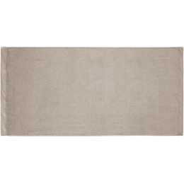 Strandtuch HECKETT & LANE "Heckettlane Strandtuch Premium", taupe, B:90cm L:180cm, Frottee, Baumwolle, Handt&uuml;cher, Strandtuch aus hochwertige Baumwolle, 650gr/m&sup2;