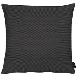Dekokissen Apelt "Miles", schwarz, wei&szlig;, B:46cm L:46cm, Polyester, Dekokissen_Sitzkissen_Kissenh&uuml;llen