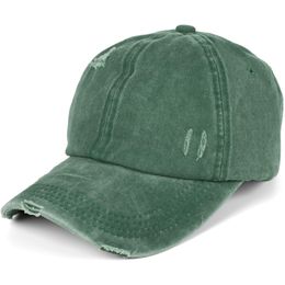 styleBREAKER "Ponytail Baseball Cap Used Look" 1 Stk.