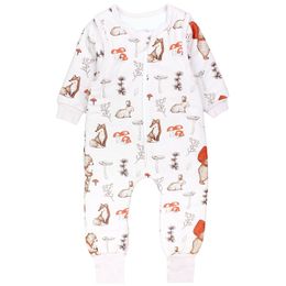 Babyschlafsack TUPTAM "Schlafsack mit F&uuml;&szlig;en Baby Schlafsack mit Beinen und &Auml;rmel ganzj&auml;hrig" Gr. 104, rot (waldtiere b&auml;r fuchs hase braun rot), Schlafs&auml;cke, Baby, L: 110cm, Obermaterial: 100% Baumwolle CO., L:110cm