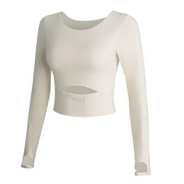 Sporttop YEAZ "Top REVELATION", Damen, Gr. L, wei&szlig;, Obermaterial: 80% Nylon NY. 20% Elasthan EL., Tops Sporttop