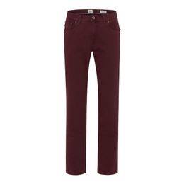 5-Pocket-Hose BRAX "Style COOPER", Herren, Gr. 33, L&auml;nge 34, dunkelrot, Web, 76% Baumwolle, 20% Lyocell, 4% Elasthan, Hosen 5-Pocket-Hose