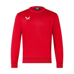 Castore - Sweatshirt f&uuml;r Herren, Rundhalsausschnitt (Rot)