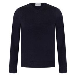 Lyle & Scott Lyle & Scott - "Merrick" Pullover f&uuml;r Herren, V-Ausschnitt, Jerseyware (Neues franz&ouml;sisches Marineblau)