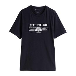 Tommy Hilfiger - T-Shirt f&uuml;r Herren, Baumwolle (Blau)