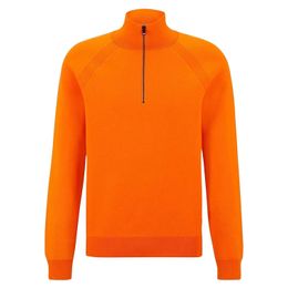BOSS - Pullover Top f&uuml;r Herren/Damen Unisex, Feinstrick, Regul&auml;r (Leuchtend Orange)