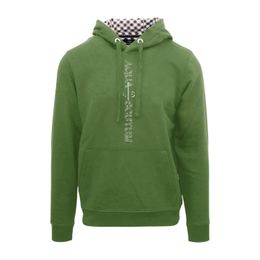 Aquascutum - Hoodie zum &Uuml;berziehen f&uuml;r Herren (Milit&auml;rgr&uuml;n)