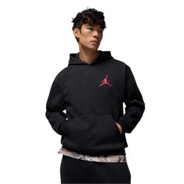 Nike - "Air Jordan Jumpman" Hoodie zum &Uuml;berziehen f&uuml;r Herren (Schwarz/Rot)