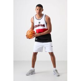 Herren Lang&auml;rmliges Farbblock-&Auml;rmelloses T-Shirt