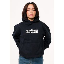 Hoodie DAILY COTTON "Damen Heavy Oversize Hoodie Kapuzenpullover Sweatshirt Raglan Sweater", M&auml;dchen, Gr. L, schwarz (schwarz washed), Obermaterial: 100% Baumwolle CO., Sweatshirts Hoodie, Damen Heavy Oversize Hoodie Kapuzenpullover Sweatshirt Raglan Sweater
