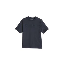 Marc O'Polo T-Shirt MARC O'POLO "aus reiner Bio-Baumwolle", Jungen, Gr. 152, blau (schwarz navy), Obermaterial: 100% Baumwolle, unifarben, regular fit, Rundhals, normaler Saum, Shirts T-Shirt