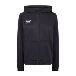 Castore - Hoodie mit durchgehendem Rei&szlig;verschluss f&uuml;r Damen (Kaviar)