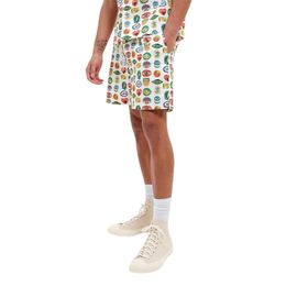 Nicce - Shorts f&uuml;r Herren (Wei&szlig;/Gr&uuml;n/Schwarz)