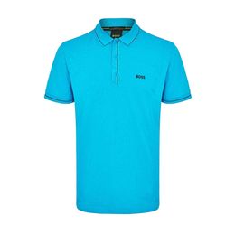 BOSS - "Paule" Poloshirt f&uuml;r Herren (T&uuml;rkis/Aquablau)