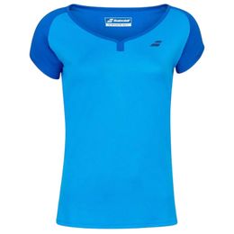 Babolat - T-Shirt f&uuml;r Damen, Kurze &Auml;rmel (Blaue Aster)