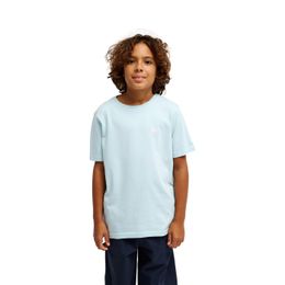 T-Shirt Quiksilver "Basic", Jungen, Gr. 10, sterling blau, Obermaterial: 100% Baumwolle., Shirts T-Shirt