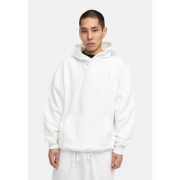 Hoodie DAILY COTTON "Daily Cotton Kapuzenpullover OVERSIZE HOODIE", Jungen, Gr. L, wei&szlig; (sanftes wei&szlig;, cream), Obermaterial: 100% Baumwolle CO., Sweatshirts Hoodie