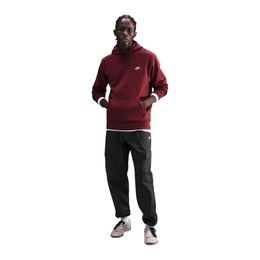 Nike - "Club" Hoodie zum &Uuml;berziehen f&uuml;r Herren, Fleece (Team Rot)