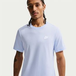 Nike - "Club" T-Shirt f&uuml;r Herren (Blau metallic)