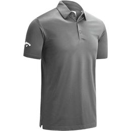Callaway - Poloshirt, Unifarben f&uuml;r Herren (Grau)
