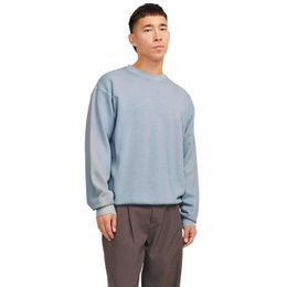 Jack & Jones Jack And Jones - Sweatshirt f&uuml;r Herren/Damen Unisex, &Uuml;berschnittene Schulter (Chambrayblau)