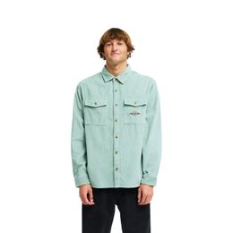 Langarmhemd BILLABONG "Bong Days", Herren, Gr. L, US-Gr&ouml;&szlig;en, blau surf, Obermaterial: 100% Baumwolle., Hemden