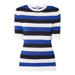 BOSS - Oberteil f&uuml;r Damen (Blau/Wei&szlig;/Marine)