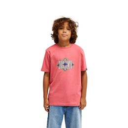 T-Shirt Quiksilver "Losange", Jungen, Gr. 10, slate rose, Obermaterial: 70% Baumwolle, 30% Baumwolle., Shirts T-Shirt