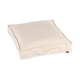 HOCK Sitzkissen H.O.C.K. "Classic Uni", beige (creme, unifarben), B:50cm H:10cm L:50cm, Polyacryl (dralon), Dekokissen_Sitzkissen_Kissenh&uuml;llen, Sitzkissen, 50/50 cm