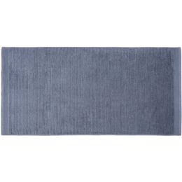 Strandtuch HECKETT & LANE "Heckettlane Strandtuch Prestige", blau, B:90cm L:180cm, Frottee, Baumwolle, Handt&uuml;cher, Strandtuch aus hochwertige Baumwolle, 650gr/m&sup2;