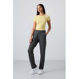 Hochtaillierte gerade Sweatpants