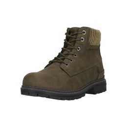 Stiefel WHISTLER "Lasti", Damen, Gr. 36, braun (khaki), Synthetik, Schuhe Stiefel, mit Schn&uuml;rung und Allwetterprofil