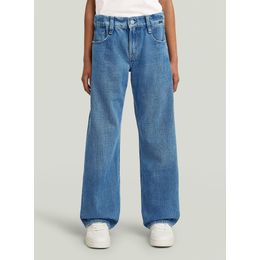 G-Star Raw 5-Pocket-Jeans G-STAR "Girls Judee Loose Jeans", M&auml;dchen, Gr. 10, light, Obermaterial: 100% Baumwolle, Jeans 5-Pocket-Jeans