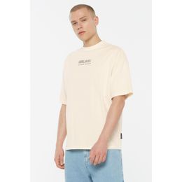 Rundhalsshirt Harlem Soul, Jungen, Gr. S, nature, Single Jersey, Material: 100% Baumwolle, bedruckt, oversize normal, Rundhals, eingesetzt gerader Abschluss, Shirts Rundhalsshirt, aus Baumwolle