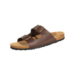 Sandale SALIHA "Bioline 2 Schnaller", Herren, Gr. 45, braun, Obermaterial: 100% Synthetik synthetic., Schuhe Sandale