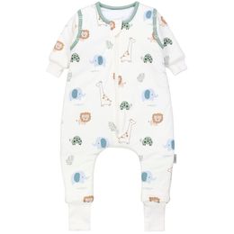 Babyschlafsack TUPTAM "Schlafsack mit F&uuml;&szlig;en Winterschlafsack mit Armen Beinen" Gr. 68, gr&uuml;n (dschungel), Schlafs&auml;cke, Baby, L: 74cm, Obermaterial: 100% Baumwolle CO., L:74cm